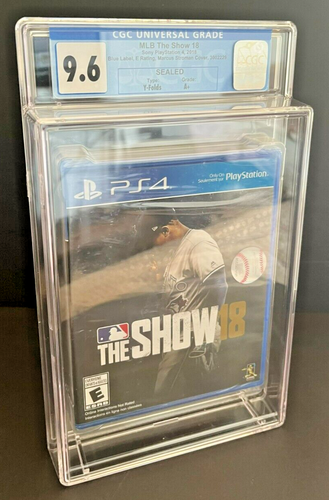 MLB The Show 18 Marcus Stroman Cover PlayStation 4 (2018) Sealed CGC 9. ...