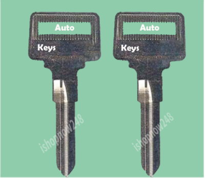 2pcs USA Made Replacement Ignition/Master Key Blank Fits Volvo 240 740 ...