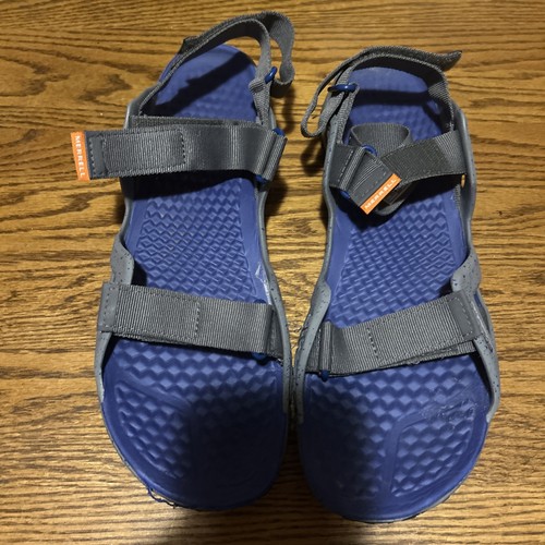 Merrell Select Grip Rock Sandal Shoes Blue / Gray Mens Size 11 VGC | eBay