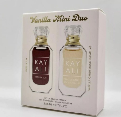 Kayali Vanilla Mini Duo Vanilla + Vanilla Candy Rock Sugar Set EDP 5ml ...