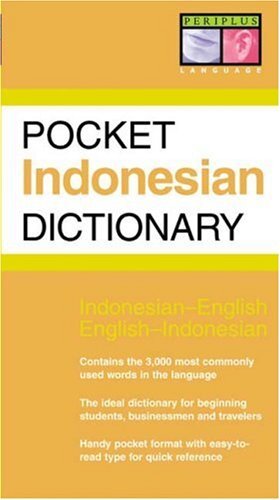 Pocket Indonesian Dictionary: Indonesian-English English-Indones ...
