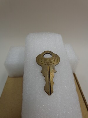 Vintage Key Chicago Lock Co Brass | eBay