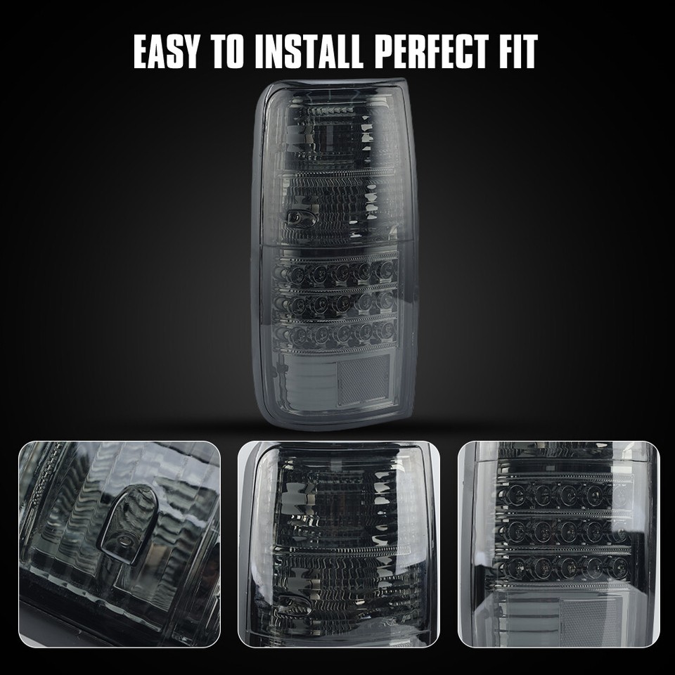 2x LED Rear Tail Lights Lamp For Toyota Landcruiser 80 Series 90~98 ...