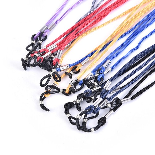 12pcs/Lot Multicolor Nylon Glasses String Cord Holder Sunglasses Neck ...