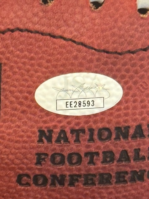 Oj Simpson Signed NFL Football FULL SIGNATURE Inscriptions Autograph ...