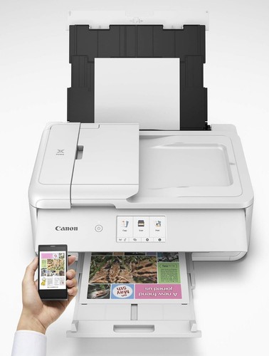 Canon Pixma TS9521C Wireless All In One Inkjet Photo Crafting Printer ...