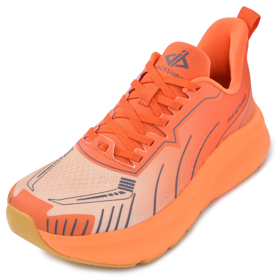 Men Hands Free Wide Toe Box Shoes Lace Up Arch Support Wide Sneakers ...