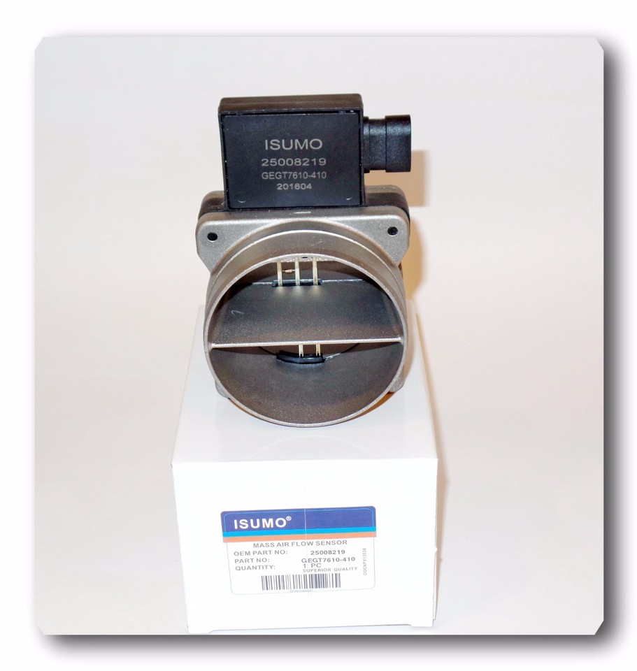MASS AIR FLOW METER W / Electrical Connector Fits Cadillac Chevrolet ...