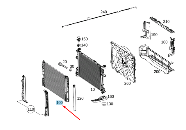 Mercedes-Benz Kondensator Klima A2465011720 online kaufen | eBay