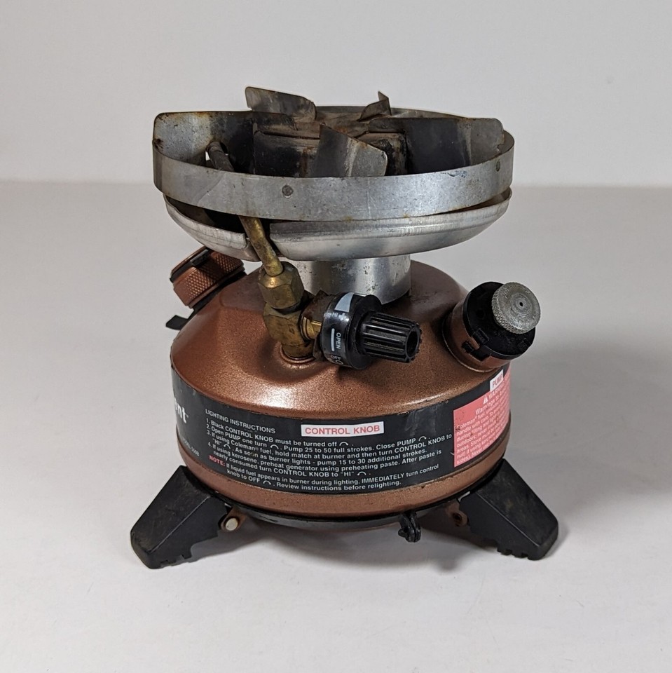 Coleman "Exponent" Multi Fuel Stove 550B | eBay