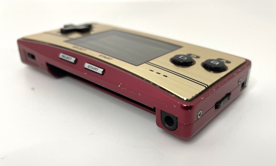 Nintendo GameBoy Micro 20th Anniversary Famicom Color Console Japan ...