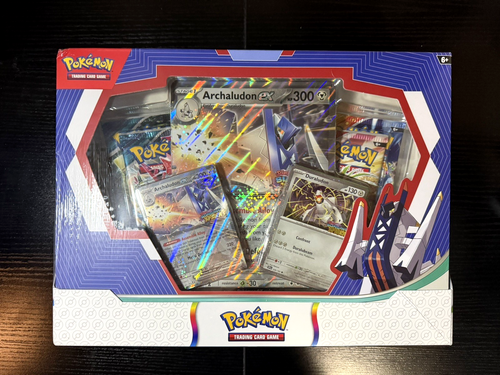 SEALED Pokémon TCG Archaludon ex & Reshiram ex Collection Box Target ...