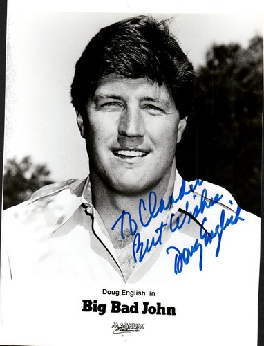 Doug English 8X10 autographed photo in Big Bad John | eBay