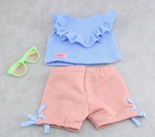 Our Generation T-shirt & shorts & glasses fits 18'' doll | eBay