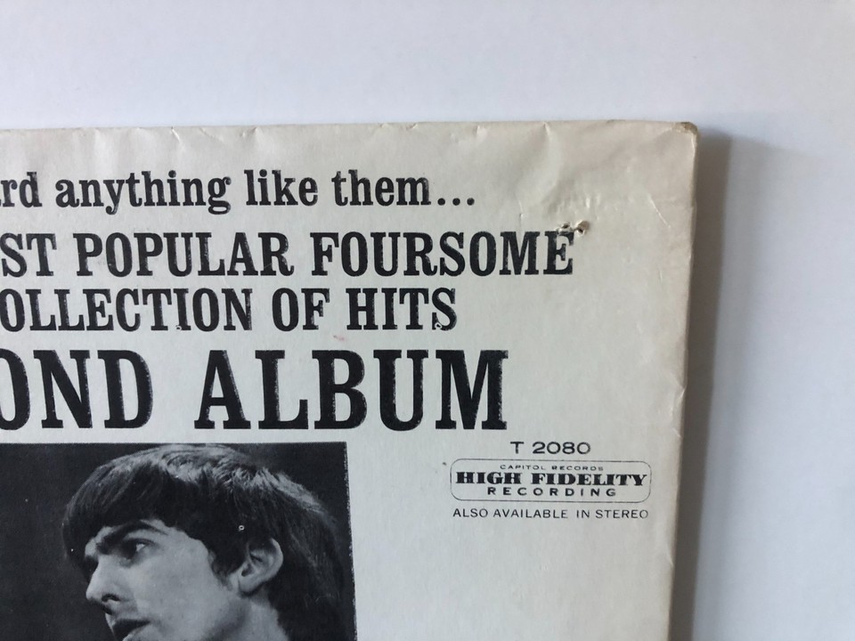 BEATLES SECOND ALBUM 1964 Capitol Mono MR3A HAS TIMES + BMI for SLY ...