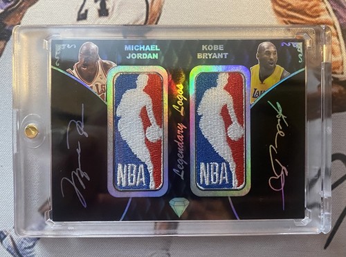 Michael Jordan Kobe Bryant Legendary Logos Dual Logo man Refractor | eBay