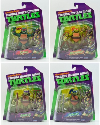 Teenage Mutant Ninja Turtles 2012 Reissue Set of 4 TMNT 2024 Mike/Leo ...
