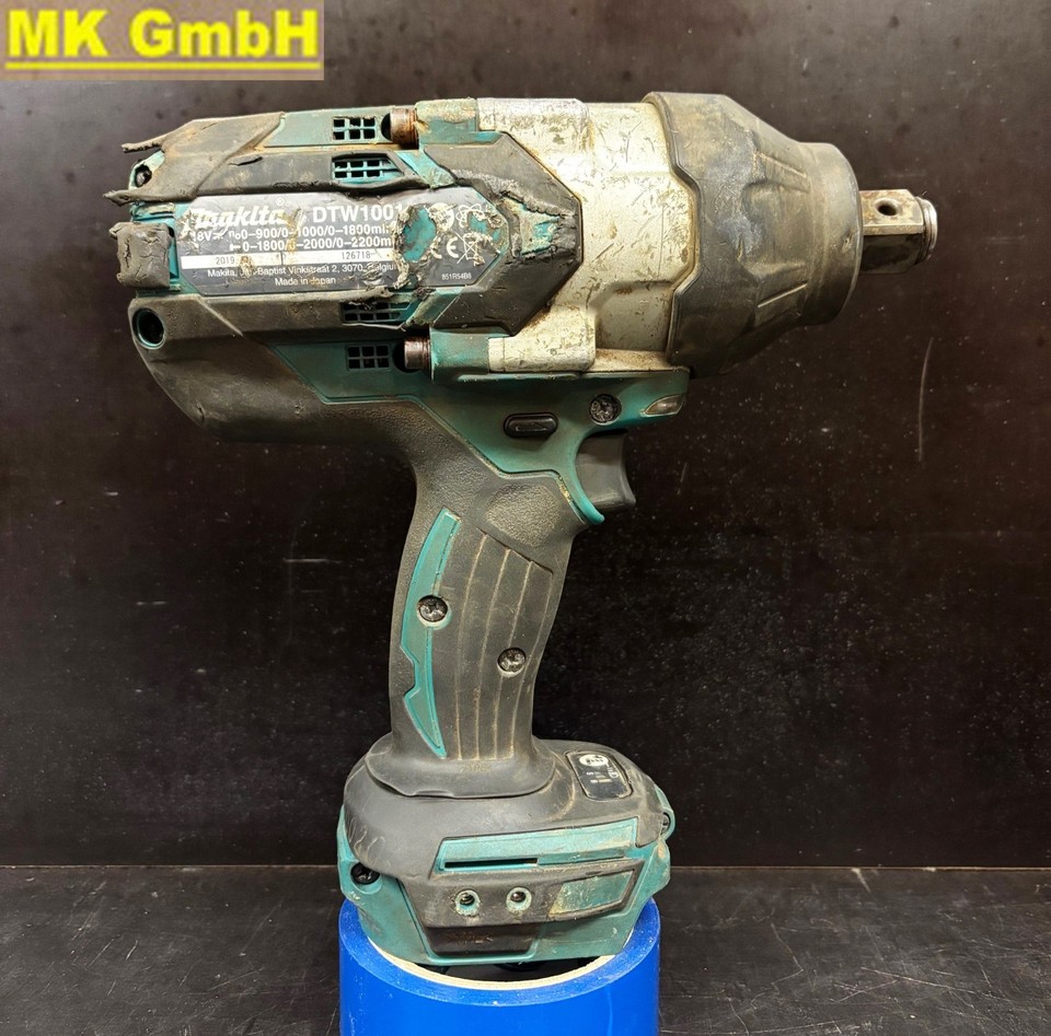 Makita DTW 1001 Z Akku Schlagschrauber, 18 Volt, 3/4", 1050Nm, DTW1001 ...