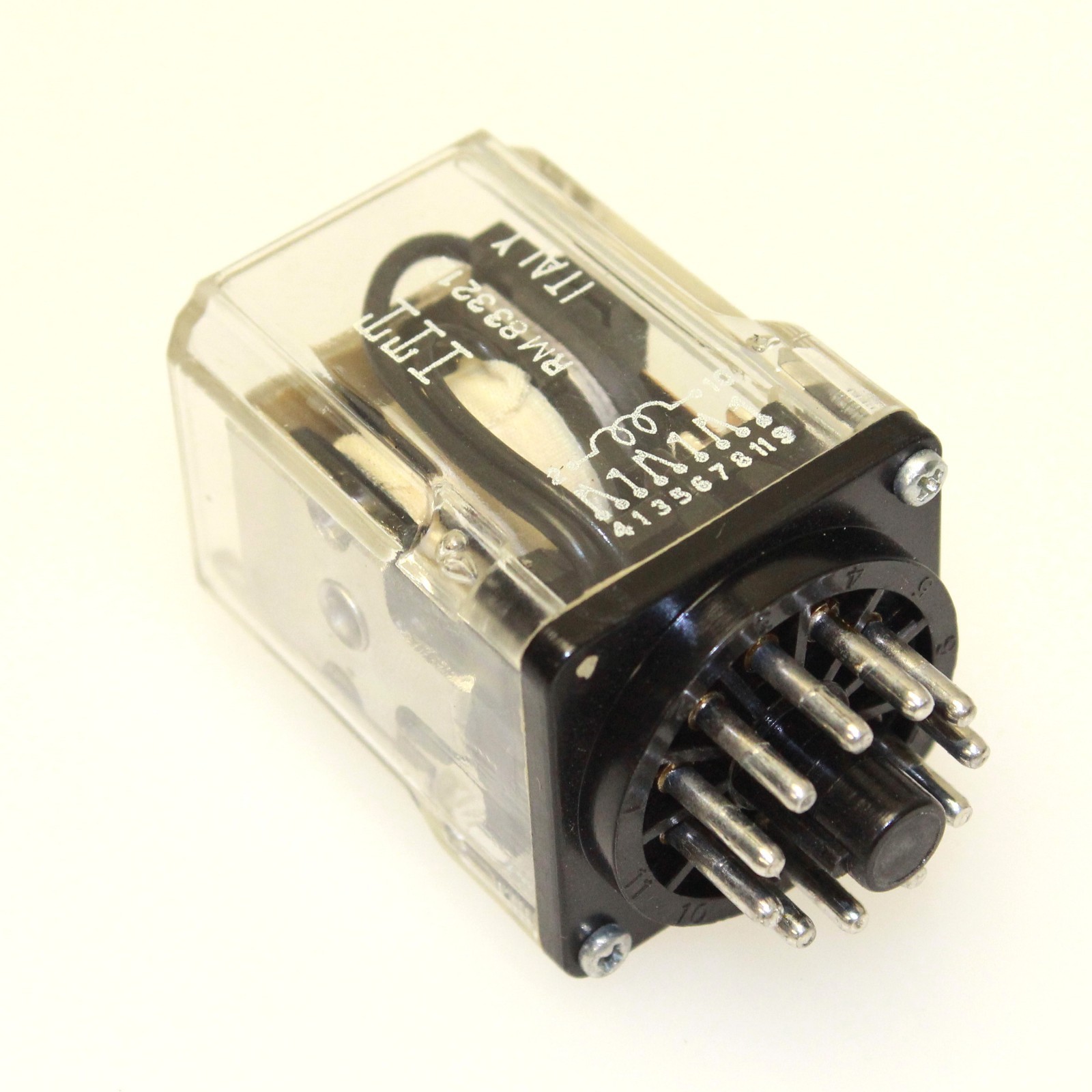 ITT RM833212 12VDC 3PDT 10A 11-Pin Plug-In Relay for sale online | eBay