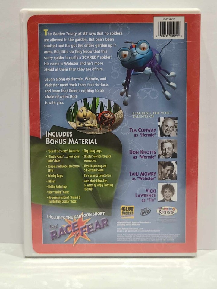 Educational Fun with 'Hermie & Friends - Webster the Scaredy Spider ...