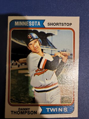 1974 Topps Baseball Cards #168 Danny Thompson | eBay