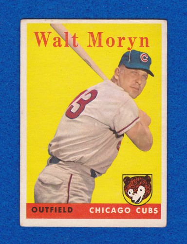 1958 TOPPS #122 WALT MORYN CUBS VG | eBay