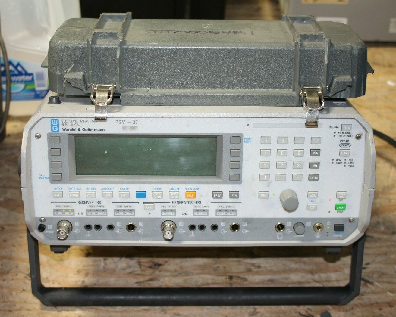 WG Wandel & Goltermann PSM-37 Selective Meter Level Measuring Set 50 Hz ...