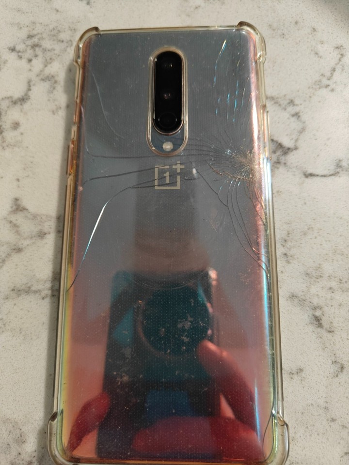 USED OnePlus 8 IN2017 Cellphone (Rainbow Glow 8 GB memory 128GB storage ...