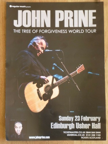 John Prine - The Tree Of Forgiveness Tour Edinburgh 2020 show concert ...