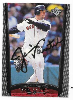 JASON VARITEK 1999 UPPER DECK AUTOGRAPHED SIGNED # 326 BOSTON RED SOX ...