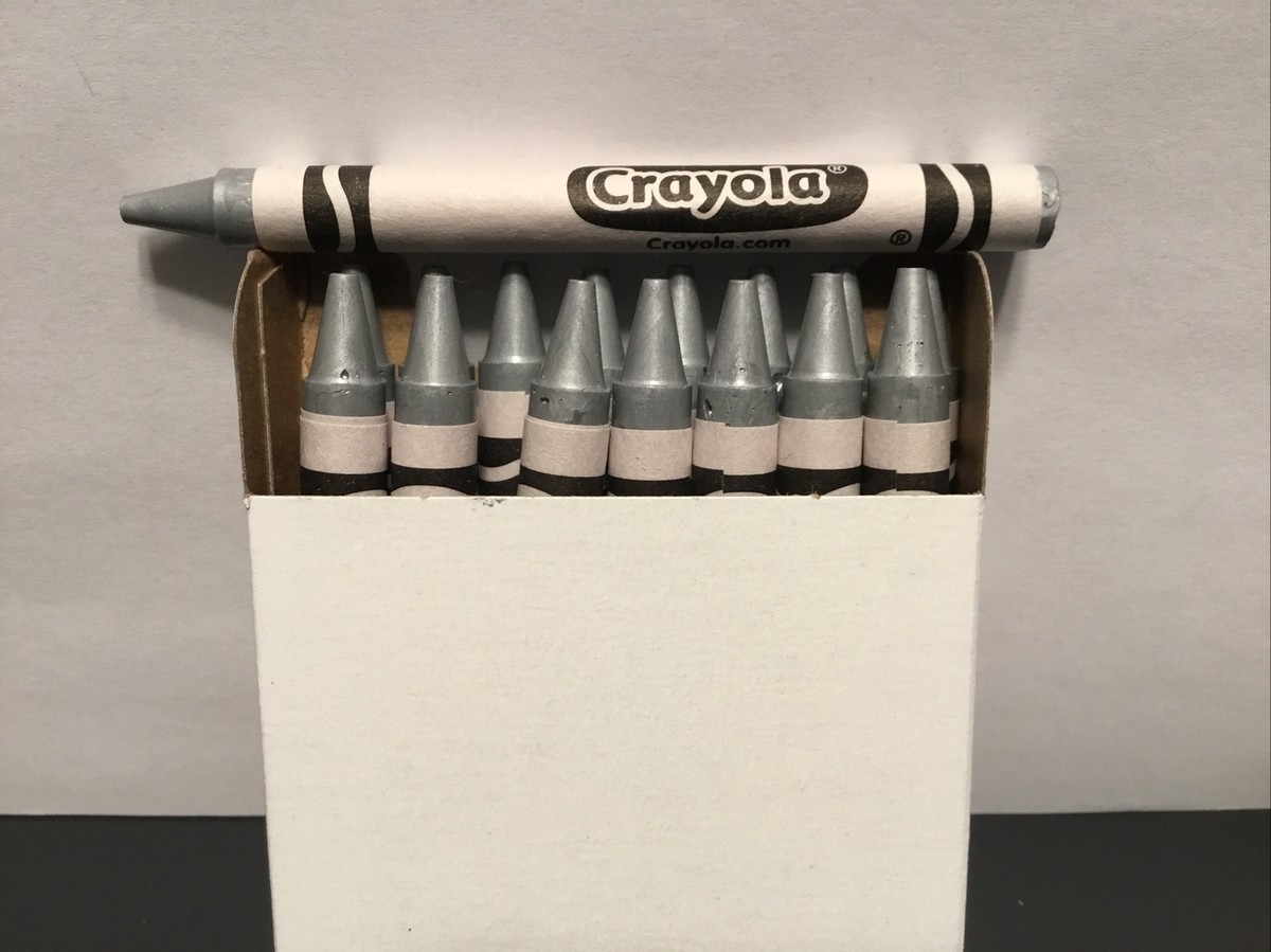 Grey Crayola Crayon Vintage 70's 80's Crayola Crayons Review Of All