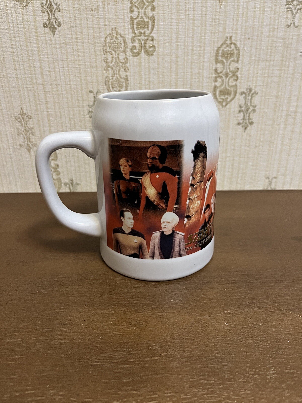 Star Trek The Next Generation Mug Cup Encounter at Farpoint Stein | eBay
