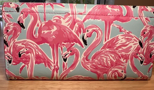 Simply Southern PINK Flamingo Wallet with snap closure | eBay