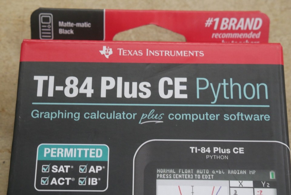 Texas Instruments TI-84 PLUS CE Python Graphing Calculator*BRAND NEW ...