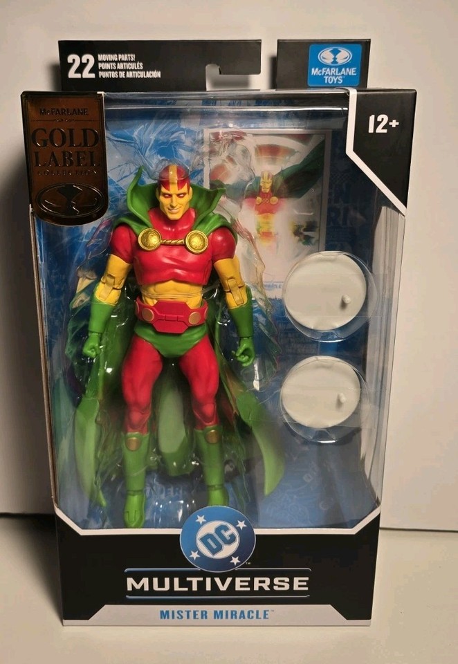 McFarlane Toys DC Multiverse Gold Label 7 Inch Mister Miracle Figure In ...