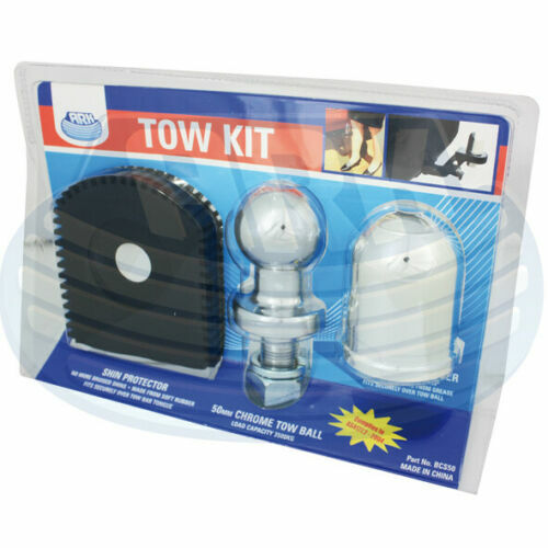 Ark Complete Tow Kit Tow Ball7/8'' Diameter 51 mm Length Shank 3500kg Protector | eBay