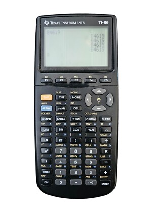 Texas Instruments Ti-86 Graphing Calculator 29 | eBay