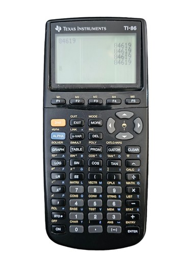 Texas Instruments Ti-86 Graphing Calculator 29 | eBay
