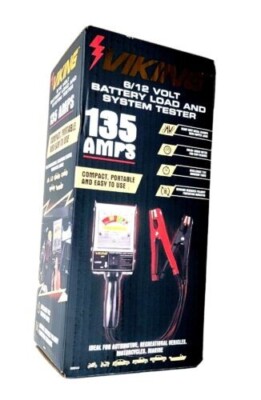 Viking Easy Hold Handle Tester Battery And System Load Test 6/12 Volt ...