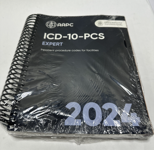 SEALED ICD-10-PCS 2024 Expert: The Complete Official Code Book (AAPC ...