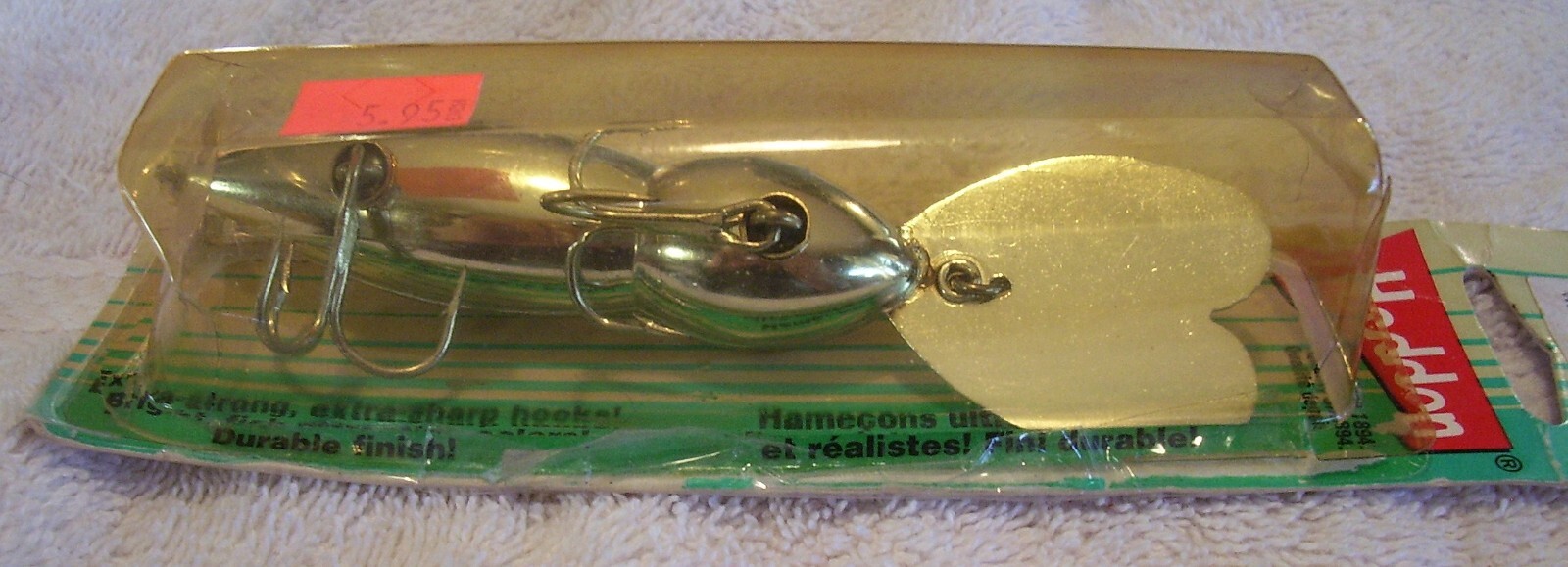 12223 HEDDON HELLBENDER LURE IN PACKAGE 3.5" EXC GOLD | eBay