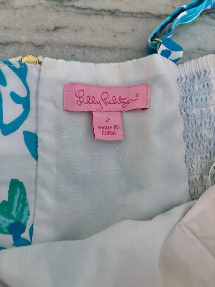 Lilly Pulitzer Women's Willow Dress In a Pinch Print Size 2 | eBay