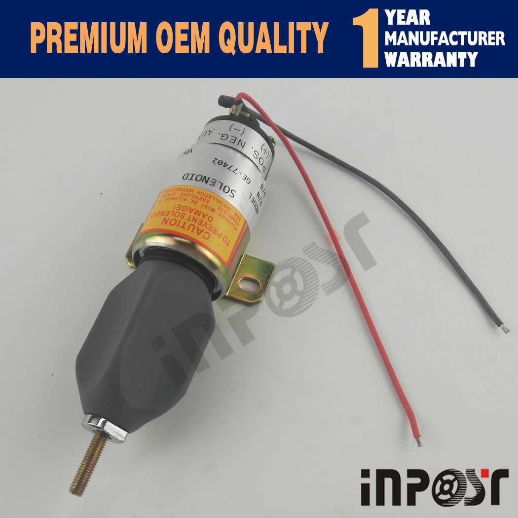 Throttle Actuator Solenoid 77402GT 77402 12V Fits Genie Lift S-40 S-60 ...