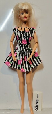 Barbie Doll Blonde Hair 1993 Dress? Diff. Barbie Articulated Arms Hair ...