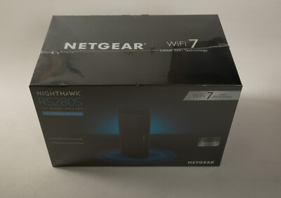 Netgear Nighthawk RS280S Wireless Router WiFi 7 (UC3/JSF6) Internet 9 ...