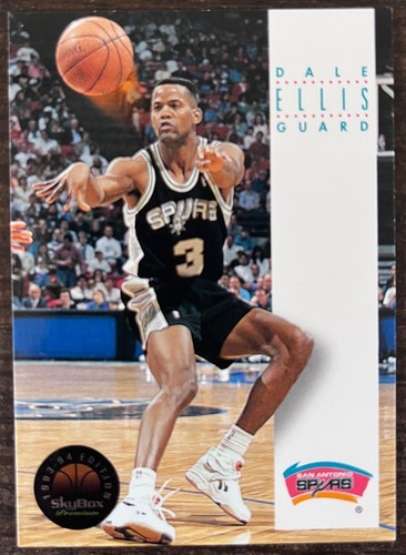 1993-94 SkyBox Premium #165 Dale Ellis San Antonio Spurs NBA Basketball ...