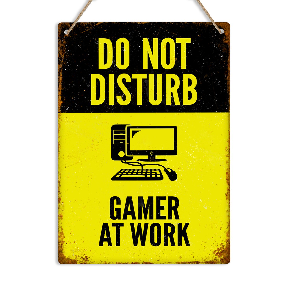 Gamer At Work Computer