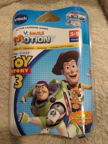 VTech V.Smile V.Motion Game Cartridge Disney Pixar Toy Story 3 NEW in ...