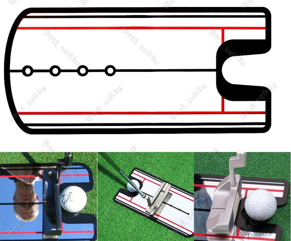 Putting Alignment Mirror Portable Practice Putting Trainer Mirror Size ...