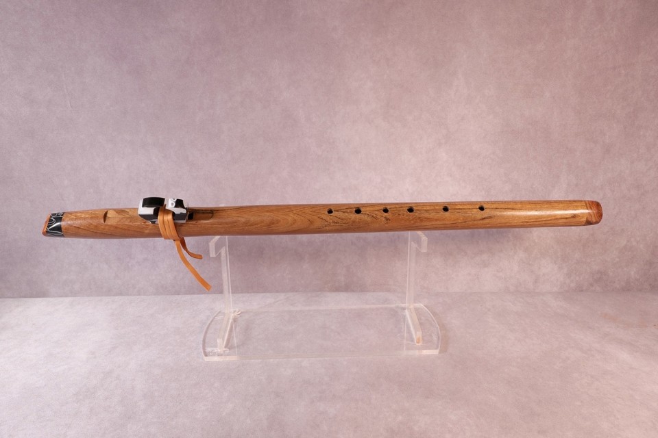 Exotic Shedua w/Ironwood Native American Style Flute-Custom Totem Key E ...